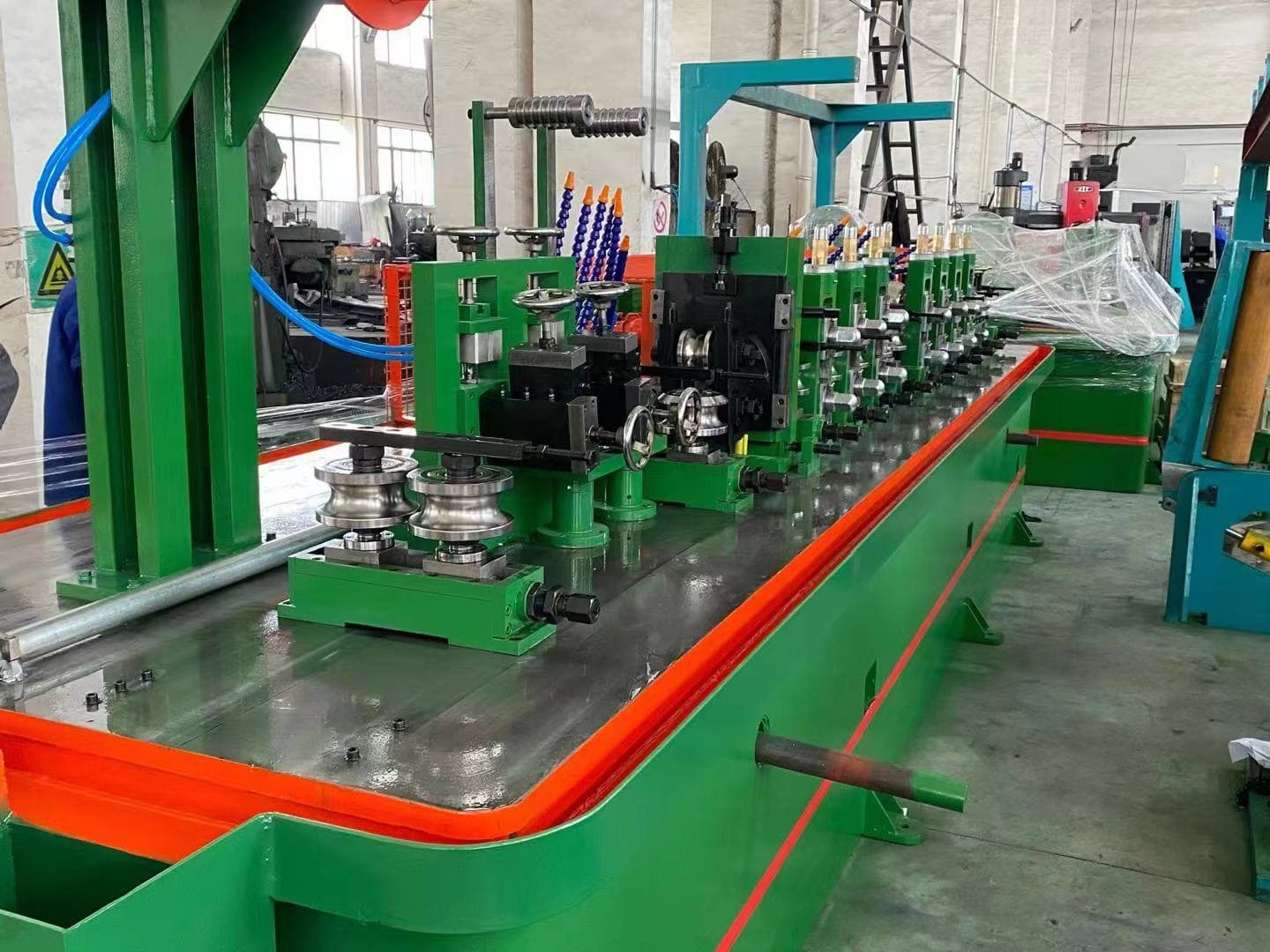High Frequency Welded Pipe Forming Machine - Sinotok Roll Forming ...