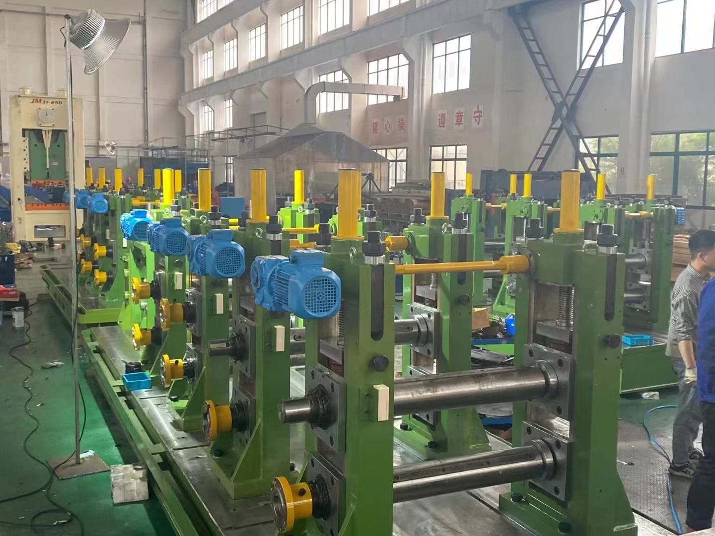 High Frequency Welded Pipe Forming Machine - Sinotok Roll Forming ...