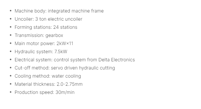 Seismic Bracing Roll Forming Machine – Xiamen Sinotok Machinery Co., Ltd.
