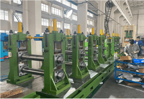 High Frequency Welded Pipe Forming Machine - Sinotok Roll Forming ...